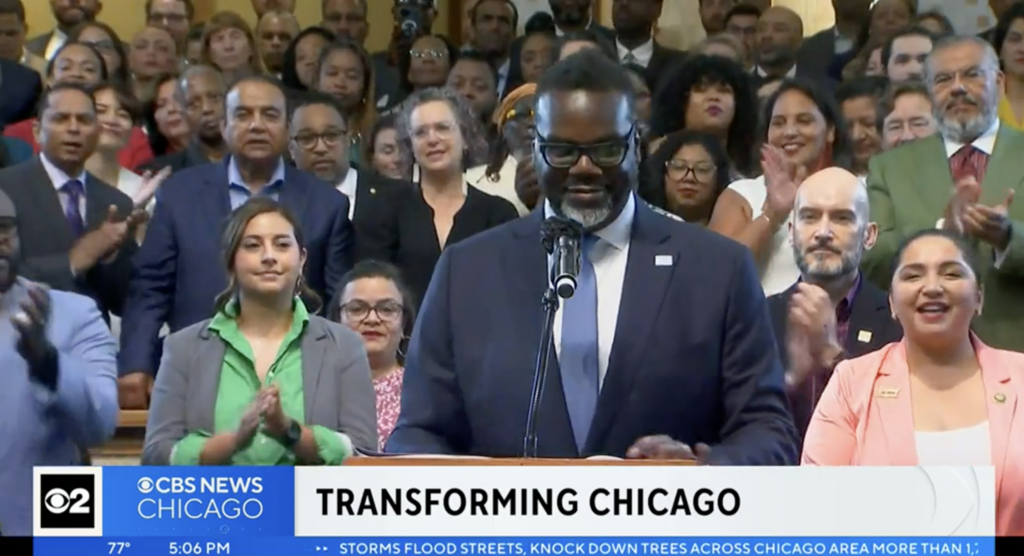 Mayor Brandon Johnson Unveils Transition Report Outlining