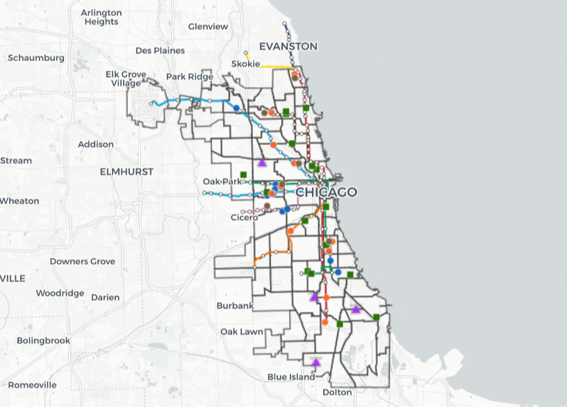 ETOD Project Pipeline - Elevated Chicago